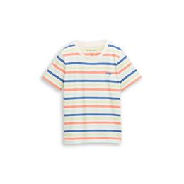 Tom Tailor T-Shirt Jungen Gr&ouml;&szlig;e 116 beige / blau / gelb