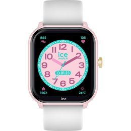 Ice Watch Digitaluhr 'Smart Junior 2.0' Damen Gr&ouml;&szlig;e One Size rosa / wei&szlig;