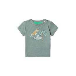 Noppies T-Shirt 'Benwood' Jungen Gr&ouml;&szlig;e 62 himmelblau / curry / oliv / schwarz