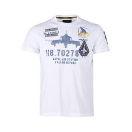 Top Gun T-Shirt Herren Gr&ouml;&szlig;e M blau / wei&szlig;