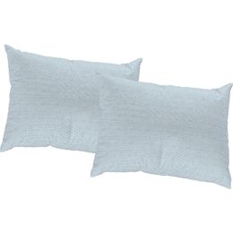 Kissenh&uuml;lle WIRTH "Berwick" Gr. 3, blau, B:40cm L:60cm, Polyester, Obermaterial: 85% Polyester, 15% Baumwolle, Kissenbez&uuml;ge, Kissenh&uuml;lle