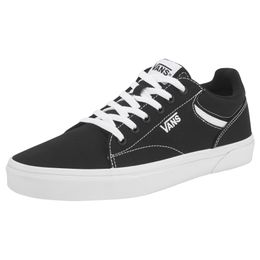 Sneaker Vans "Seldan", Herren, Gr. 40, schwarz, Textil, Schuhe Sneaker, aus textilem Canvas-Material