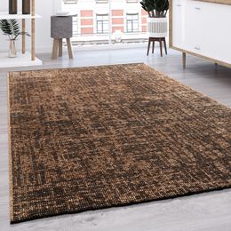 Teppich Paco Home "Melbourne 690", beige, B:60cm H:4mm L:100cm, Polyester, Teppiche, Teppich, Flachgewebe, modernes Design, ideal im Wohnzimmer & Schlafzimmer