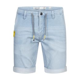 INDICODE JEANS Shorts 'Azibo' Herren Gr&ouml;&szlig;e 31/32 hellblau / gelb / schwarz