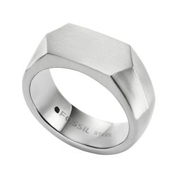 Fossil Ring male Silver size 56