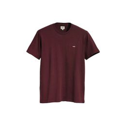 Levi's T-Shirt LEVI'S "T-Shirt Original Housemark Tee 1er Pack", Damen, Gr. M, rot (dunkelrot), Obermaterial: 100% Baumwolle CO., Shirts T-Shirt