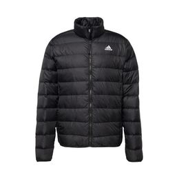 adidas Sportswear Sportjacke 'Essentials' Herren Gr&ouml;&szlig;e S schwarz / wei&szlig;