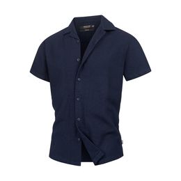 INDICODE Jeans Button Up Shirt 'Cosby' male Blue size M