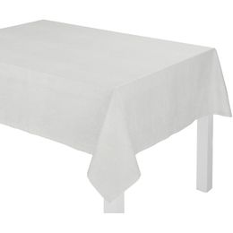 Tischdecke WIRTH "Lahnstein" Gr. 5, beige (creme), B:130cm L:220cm, Polyester, Tischdecken, Tischdecke