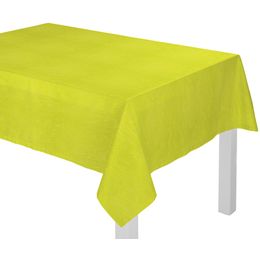 Tischdecke WIRTH "Lahnstein" Gr. 1, gr&uuml;n (limone), B:85cm L:85cm, Polyester, Tischdecken, Tischdecke
