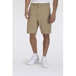 Levi's Cargoshorts LEVI'S "CARRIER CARGO", Herren, Gr. 34, N-Gr, gold (harvest gold), Denim/Jeans, Obermaterial: 100% Baumwolle, bequem knielang, Hosen, Sommerhose