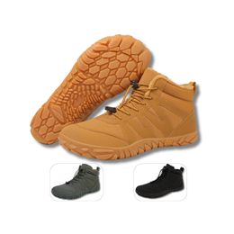 Barfu&szlig;schuh DOTALES "Dailystep Barfu&szlig;schuhe Winterstiefel Damen & Herren &ndash; Exklusiv &", Herren, Gr. 40, Normalschaft, beige, Polyester, Textil, Schuhe Barfu&szlig;schuh, Minimalschuhe