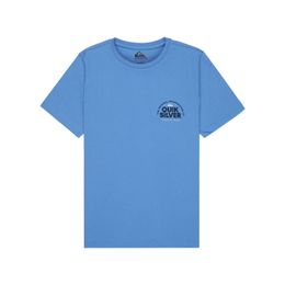 T-Shirt Quiksilver "Fundamental Ride", Jungen, Gr. 16, riviera, Obermaterial: 70% Walkfrottier, 30% Walkfrottier;, Shirts T-Shirt