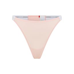 String HUGO UNDERWEAR "HUGO ID", Damen, Gr. XXL, light, pastel pink, Jersey, Obermaterial: 93% Baumwolle, 7% Elasthan, k&ouml;rpernah, Unterhosen String