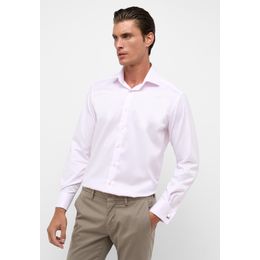 Langarmhemd Eterna "COMFORT FIT", Herren, Gr. 44, Normalgr&ouml;&szlig;en, rosa, Twill, 100% Baumwolle, normal, Umschlagmanschette, Hemden Langarmhemd, NON IRON (b&uuml;gelfrei)