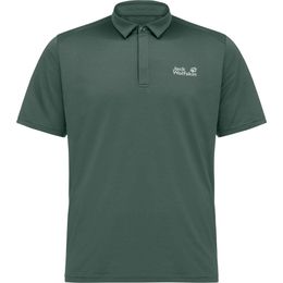 Jack Wolfskin Delgami Herren Poloshirt olive XL - Herrenshirts, -hemden & -pullover