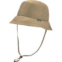 Jack Wolfskin Sun Unisex Sonnenhut hellbraun L - H&uuml;te & M&uuml;tzen