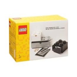 LEGO Schreibtischschubladen 3er-Set, Aufbewahrungsbox wei&szlig;