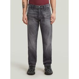 G-Star Raw 5-Pocket-Jeans G-STAR "Morry Tapered Chino", Damen, Gr. 29, L&auml;nge 34, faded scoria grau, Obermaterial: 100% Baumwolle, Jeans 5-Pocket-Jeans