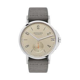 Nomos Glash&uuml;tte Nomos Glash&uuml;tte Unisexuhr Ahoi neomatik 38 date sand 527