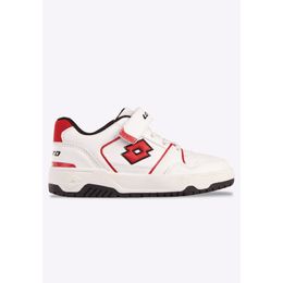 Sneaker Lotto, M&auml;dchen, Gr. 26, rot (wei&szlig;, rot), Synthetik, Schuhe Sneaker
