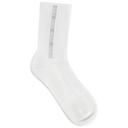 Basicsocken HUGO UNDERWEAR "3P QS RIB TAPE MD", Herren, Gr. 39-42, wei&szlig; (wei&szlig; 100), Materialmix, Socken, mit Rippdetails