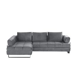 Twist Ecksofa Havana grau Ma&szlig;e (cm): B: 272 H: 89 T: 173.0 &raquo; M&ouml;bel Kraft