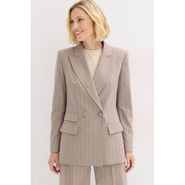 bonprix Nadelstreifen Blazer, braun, Gr.44, eleganter Nadelstreifen Blazer