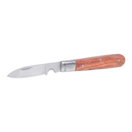 KS Tools Elektriker-Klappmesser, 1 Klinge mit Abisolierfunktion (907.2187)