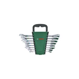 Bosch Handwerkzeuge Schraubenschl&uuml;ssel mit Ratsche Set 8-tlg. (1600A027PS)