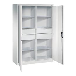 C+P Werkzeugschrank mit Schubladen Acurado, 1950x1200x500mm, 7035/7035 ; C + P M&ouml;belsysteme (8931-3042|S10291)