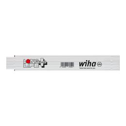 wiha Gliederma&szlig;stab Longlife&reg; Plus 2 m metrisch, 10 Glieder Mit Metallenden. gelb (27055)