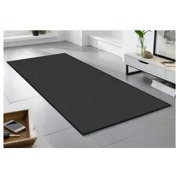 Fu&szlig;matte "Original Uni, Schmutzfangteppich" Gr. 11, grau (anthrazit), B:75cm H:9mm L:190cm, Kunstfaser, wash+dry BY KLEEN-TEX, Teppiche, Fu&szlig;matte, Schmutzmatte, rutschhemmend, auch als L&auml;ufer erh&auml;ltlich