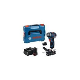 Bosch Schrauber GSR 12V-32 FC, 2x GBA 12V 2.0Ah, Aufs., Zusatzhandg., Tiefenan.,L-BOXX (06019N7104)