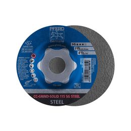 Pferd-R&uuml;ggeberg Schleifsch.CC-Grind-SolidSG STEEL 115mm (566360 115)