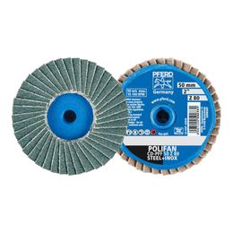 Pferd TOOLS COMBIDISC Zirkon Mini-POLIFAN CD &Oslash; 50mm Z80 f&uuml;r geh&auml;rteten Stahl (42719508)