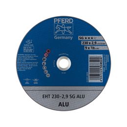 Pferd TOOLS Trennscheibe EHT 230x2,9x22,23 mm gerade Leistungslinie SG ALU f&uuml;r Alu (61328323)