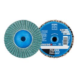 Pferd TOOLS COMBIDISC Zirkon Mini-POLIFAN CD &Oslash; 75 mm Z40 f&uuml;r geh&auml;rteten Stahl (42719704)