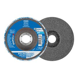 Pferd POLINOX PNER SIC Vlies-Disc Fein f&uuml;r Finish, &Oslash; 125 mm, Bohrung-&Oslash; 22,23 mm, Mittelweich, 44690723)