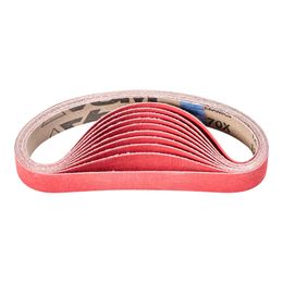 Pferd TOOLS Keramikkorn Schleifband BA 25x480mm CO-COOL120 f&uuml;r Edelstahl-Schliff mit Bandschleifer (45020145)