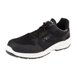 Uvex Halbschuh schwarz/wei&szlig; Uvex 1 sport, S1, EU-Schuhgr&ouml;&szlig;e: 44 (6594844)