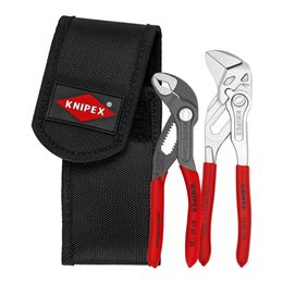 Knipex 00 20 72 V01 Mini-Zangenset in Werkzeugg&uuml;rteltasche 1 x 86 03 150, 1 x 87 01 125 160 mm)