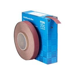 Pferd TOOLS Korund Schleifbandrolle Gewebe SBR Breite 25 mmxL&auml;nge 50m A240 f&uuml;r universelle Anwendung (45016024)