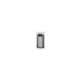 Var Abfallsammler 40 L ohne Fu&szlig;pedal silber 37 l (43101)