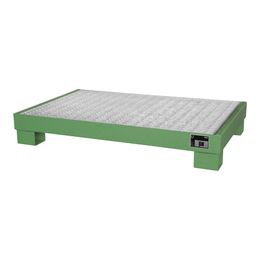 Bauer S&uuml;dlohn Auffangwanne AW 60-3/M, lackiert, Resedagr&uuml;n (4471-58-0000-6011)