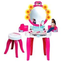 Theo Klein Schminktisch KLEIN "Barbie Sch&ouml;nheitsstudio mit Zubeh&ouml;r", bunt, Tische, Kinder, B/H/T: 41cm x 90cm x 31cm, Schminktisch, mit Licht- und Soundfunktion, B:41cm H:90cm T:31cm