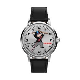 Timex Uhr 'Timex x Monopoly Marlin' Herren Gr&ouml;&szlig;e One Size grau / rot / schwarz / silber