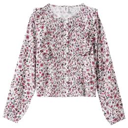 Yigga M&auml;dchen Bluse im floralen Look