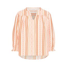 Pulz Bluse 'PZAMBELLA' Damen Gr&ouml;&szlig;e XS orange / offwhite