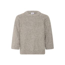 Saint Tropez Pullover 'SZNova' Damen Gr&ouml;&szlig;e XL beigemeliert